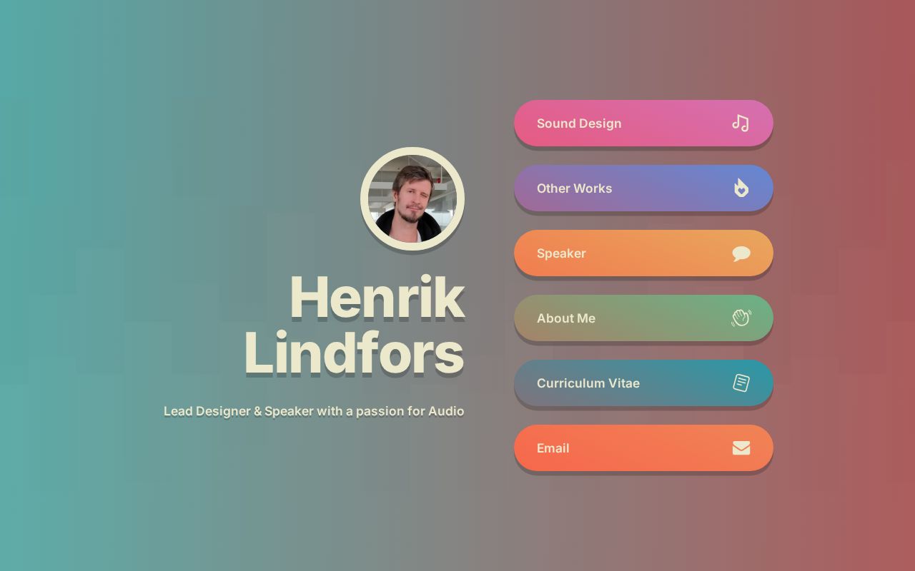 Henrik Lindors - Portfolio